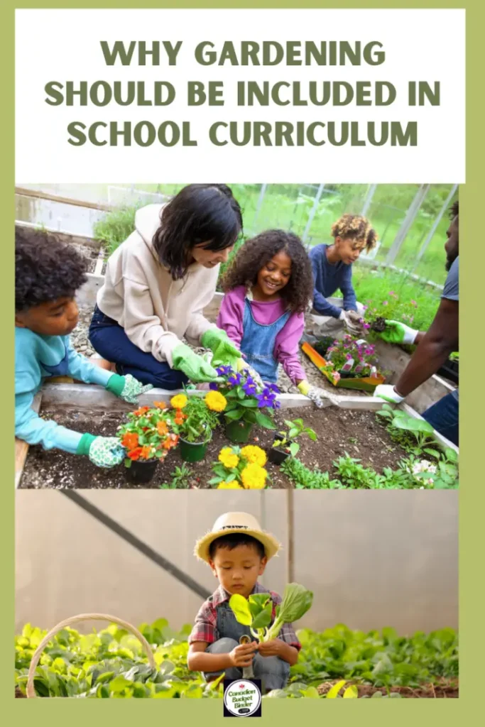Why Gardening Should Be Included in School Curriculum - Canadian Budget ...