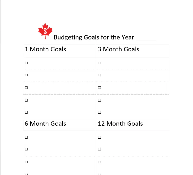 5 Budgeting Goals That Keep Us Debt-Free (Free Budget Binder Printable)